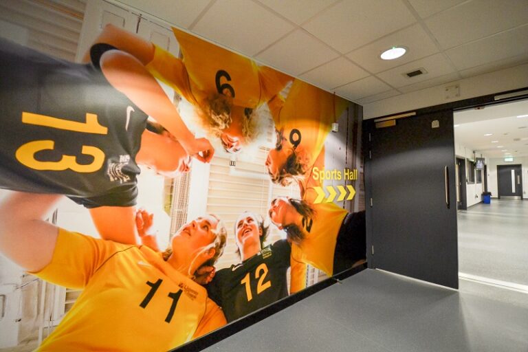 leisure centre signage - Norsign