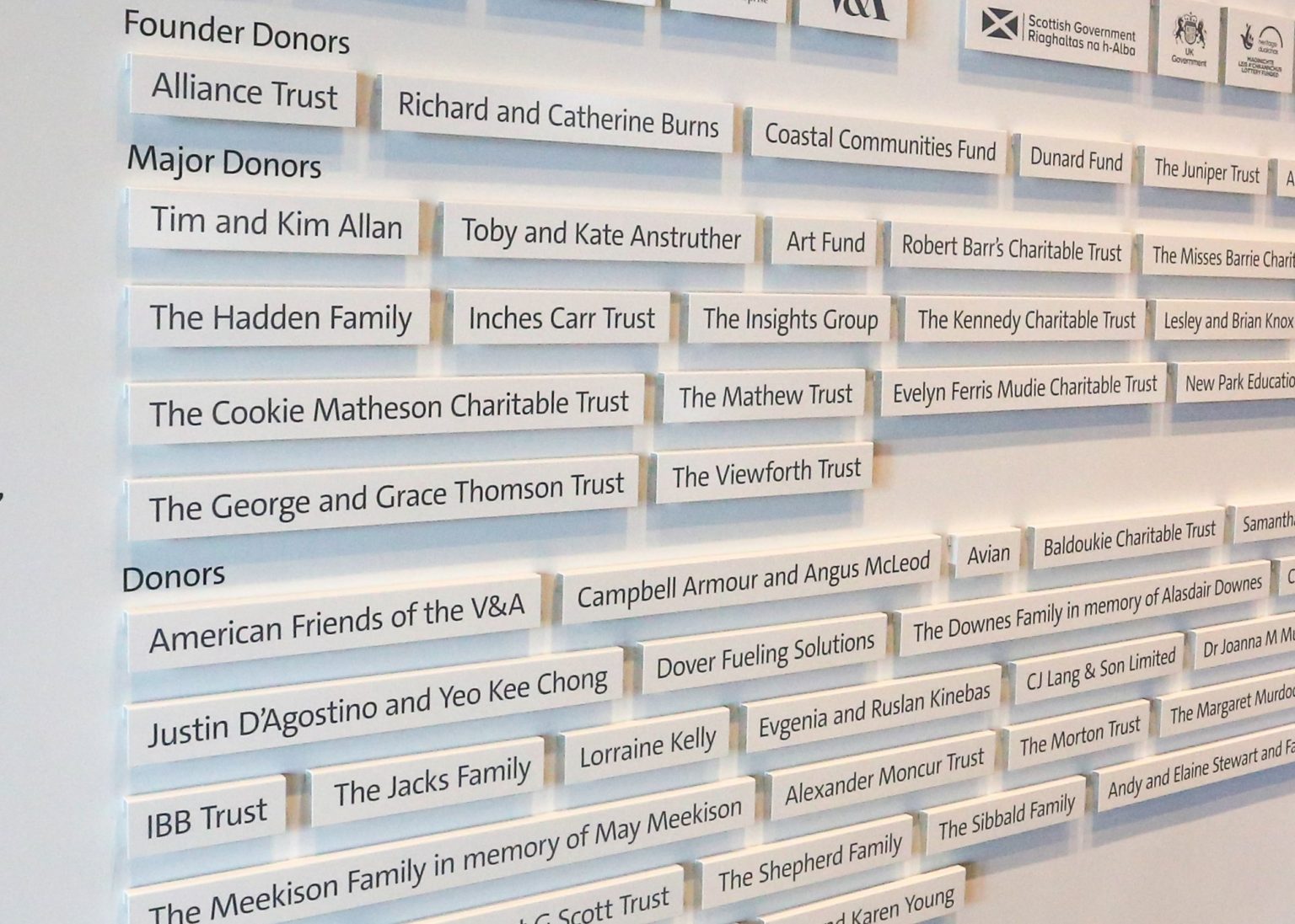 donor walls - Norsign