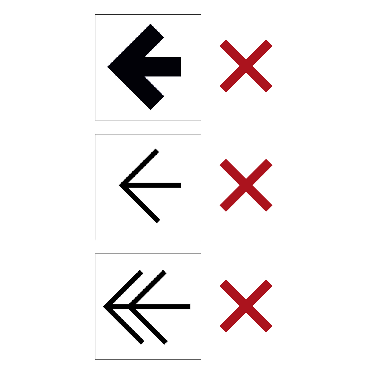 arrows - Norsign