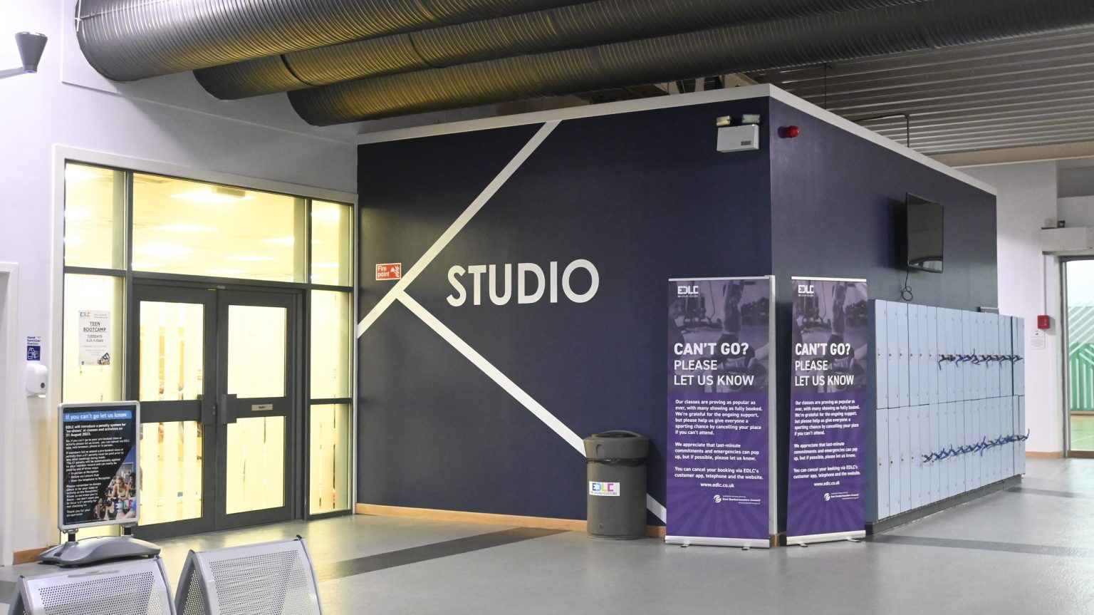 leisure centre signage - Norsign