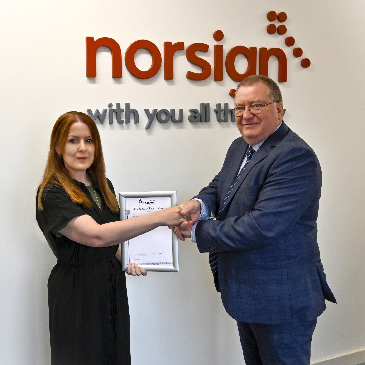 iso 9001, 14001, 45001 - Norsign